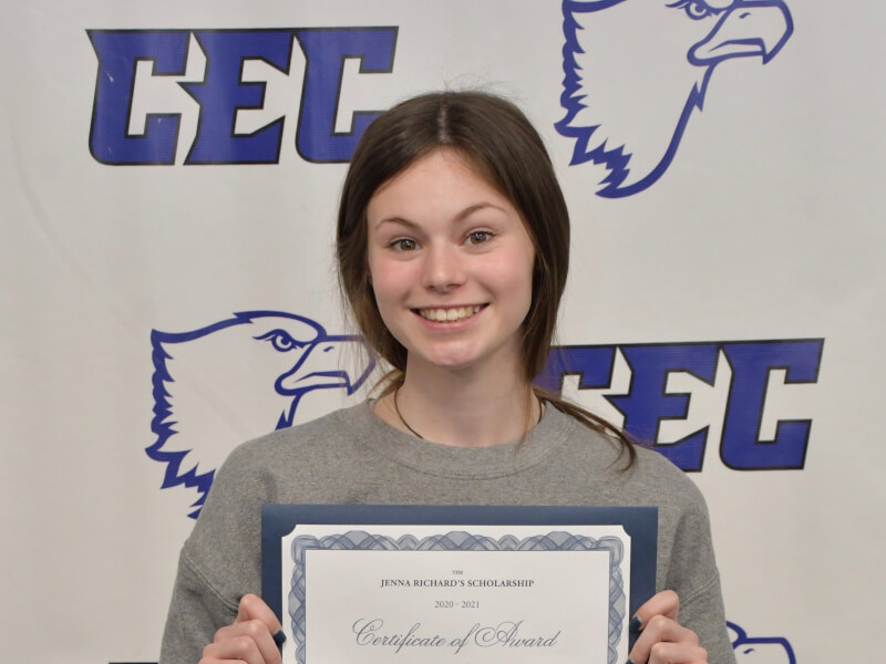 Madison Chapman named recipient of the Jenna Richards Memorial Scholarship
